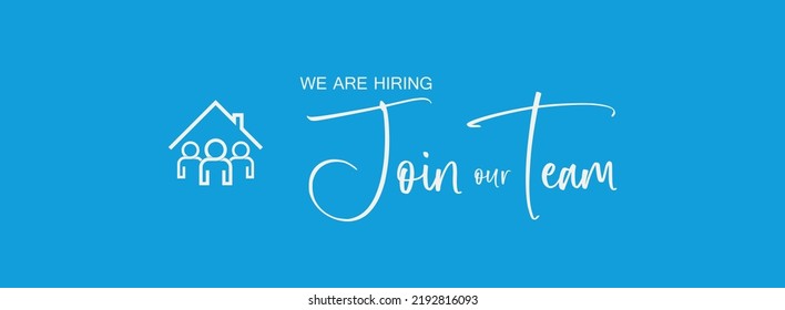Join Our Team Sign On White Stock Vector (Royalty Free) 2192816093 ...