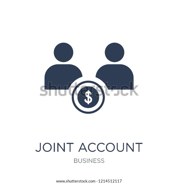Joint Account Icon Trendy Flat Vector Stock Vector (Royalty Free ...