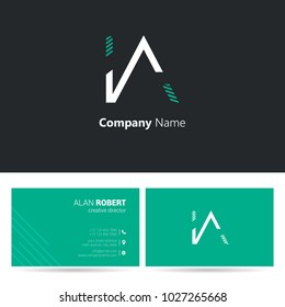 Joint Logo Stroke Letters Design Business Stock Vector (Royalty Free ...