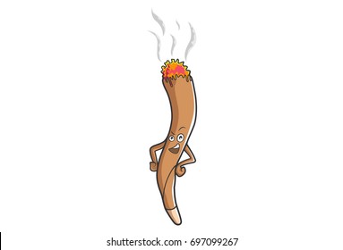Joint Sad Vector Illustration Isolated On Stock Vector (Royalty Free ...
