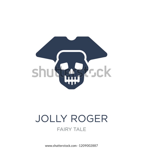 Jolly Roger Icon Trendy Flat Vector Stock Vector (Royalty Free ...