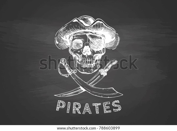 Jolly Roger Pirate Flag Vector Illustration Stock Vector (Royalty Free ...
