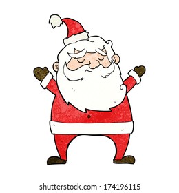 Jolly Santa Cartoon Stock Vector (Royalty Free) 174196115 | Shutterstock