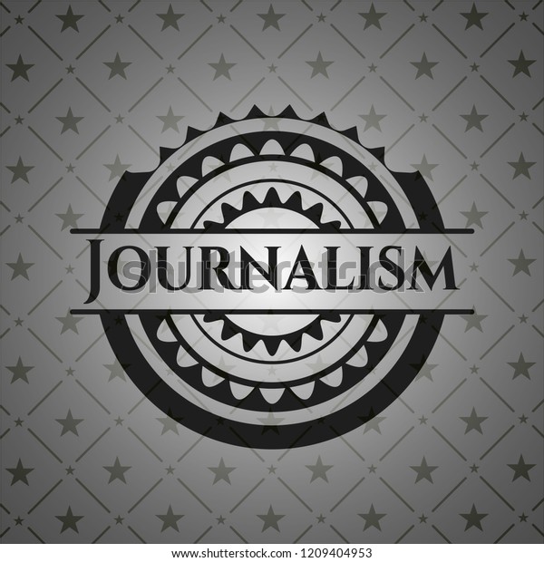Journalism Black Badge Stock Vector (Royalty Free) 1209404953 ...