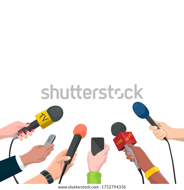 Ilustración de vectores de concepto periodístico: vector de stock ...