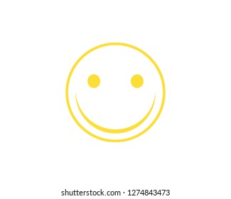 Joy Icon Logo Template Illustration Stock Vector (Royalty Free ...