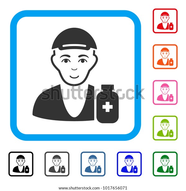 Joyful Drug Dealer Vector Icon Human Stock Vector (Royalty Free ...