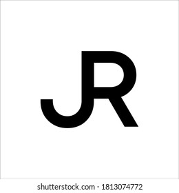 Jr Logo Design Vector Sign Stock Vector (Royalty Free) 1813074772 ...