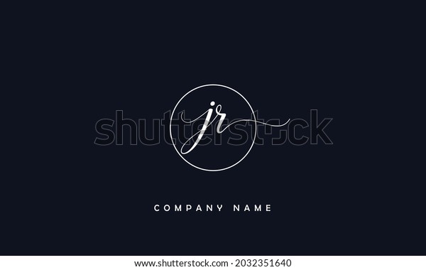 Jr Rj Alphabets Letters Logo Monogram Stock Vector (Royalty Free ...
