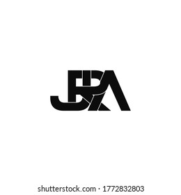 Jra Letter Original Monogram Logo Design: เวกเตอร์สต็อก (ปลอดค่า ...