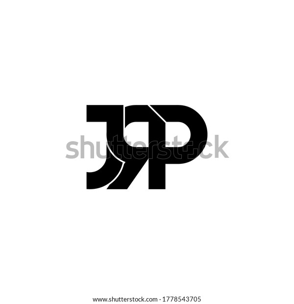 Jrp Letter Original Monogram Logo Design Stock Vector (Royalty Free ...