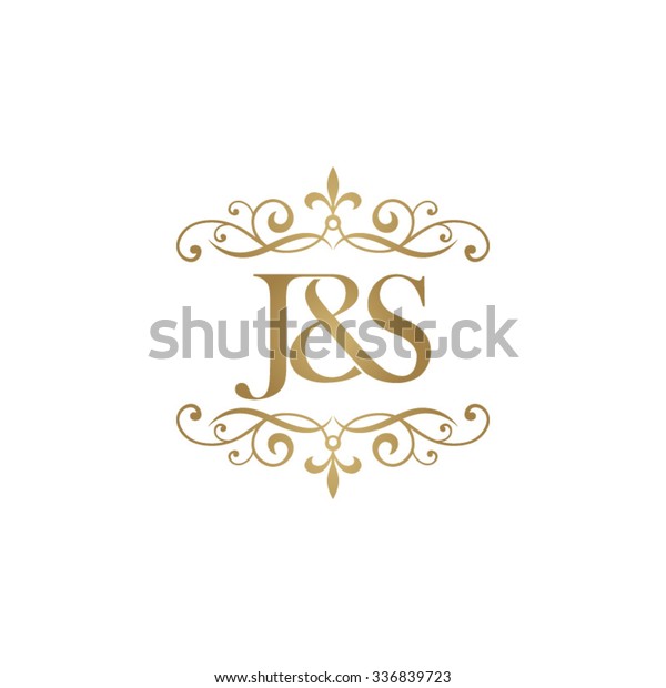 Js Initial Logo Ornament Ampersand Monogram Stock Vector (Royalty Free ...