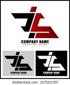 Js Monogram Logo Design Your Brand Stock Vector (Royalty Free ...
