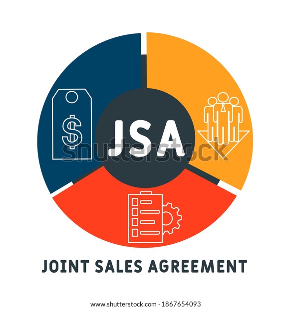Jsa Joint Sales Agreement Acronym Business Stock Vector (Royalty Free ...