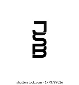 Rjb Letter Original Monogram Logo Design Stock Vector (Royalty Free ...