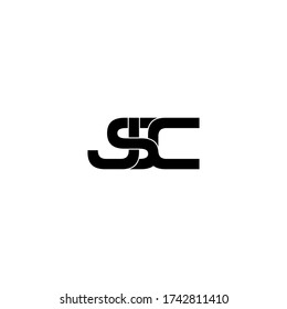 Jsc Letter Original Monogram Logo Design Stock Vector (Royalty Free ...