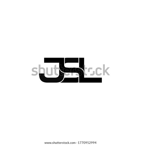 Jsl Letter Original Monogram Logo Design Stock Vector (Royalty Free ...
