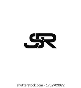 Jsr Letter Original Monogram Logo Design Stock Vector (Royalty Free ...
