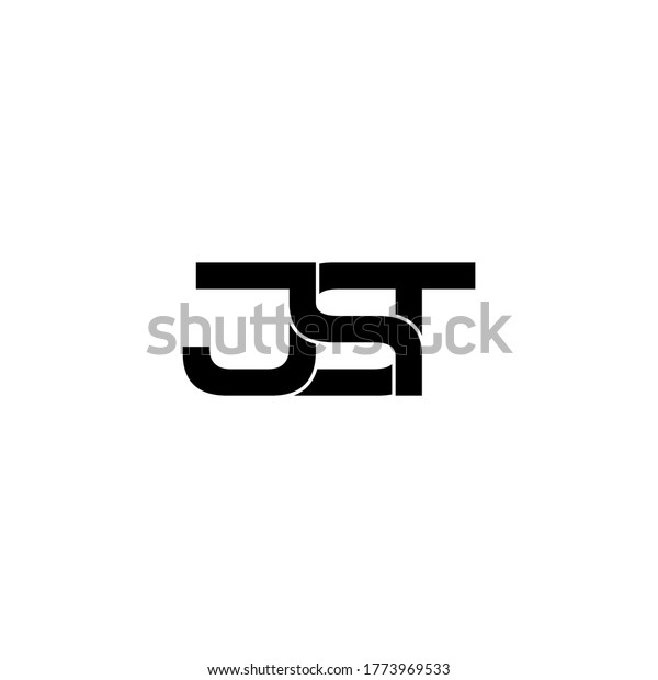 Jst Letter Original Monogram Logo Design Stock Vector (Royalty Free ...