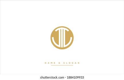 Jtl Abstract Letters Logo Monogram Stock Vector (Royalty Free ...