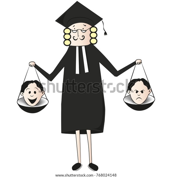 Judge Emotion Stock Vector (Royalty Free) 768024148 | Shutterstock