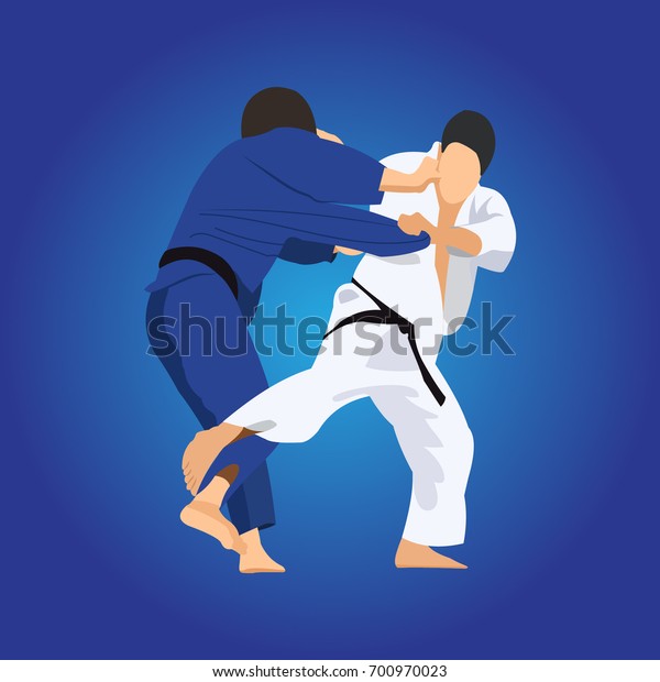 Judo Vector 3d Isometric Athlete Sporting 库存矢量图（免版税）700970023 ...
