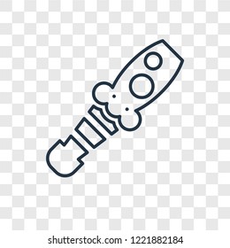 Jugglin Mace Concept Vector Linear Icon Stock Vector (Royalty Free ...