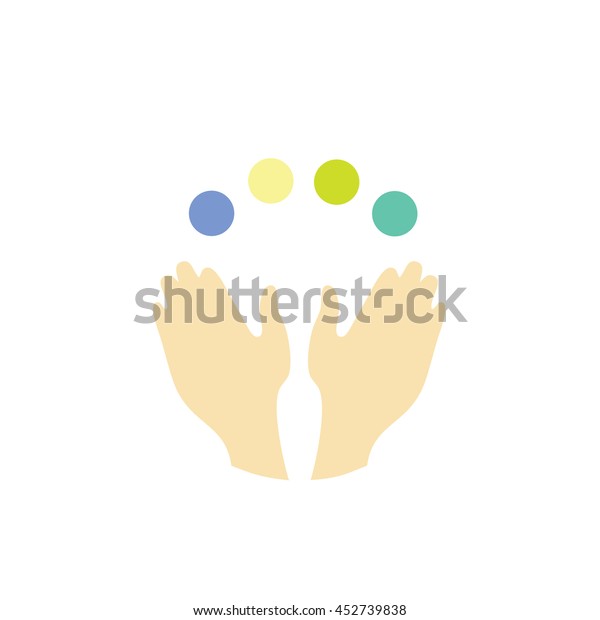 Juggling Balls Icon Vector Art Pictogram Stock Vector (Royalty Free ...