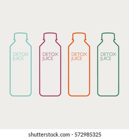 10,132 Juice Bottle Drawing Images, Stock Photos & Vectors | Shutterstock