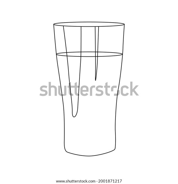 Juice Class Line Drawing Clip Art: เวกเตอร์สต็อก (ปลอดค่าลิขสิทธิ์ ...
