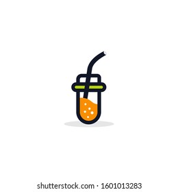 Juice Lab Logo Template Design Vector Stock Vector (Royalty Free ...