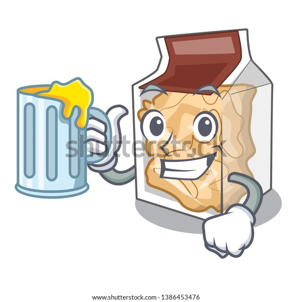 Juice Pork Rinds Mascot Shape Stock Vector (Royalty Free) 1386453476 ...