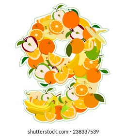 Juicy Fruit Form Number 2 Stock Illustration 238862557