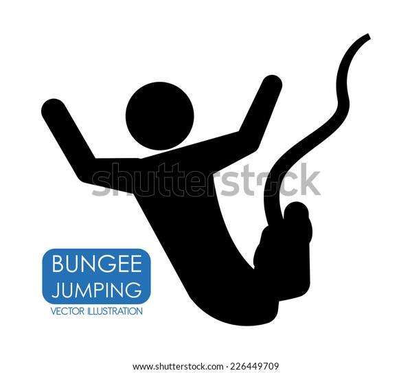 Jump Graphic Design Vector Illustration Stock Vector (Royalty Free ...