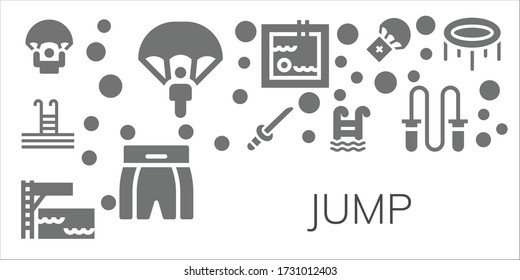 Jump Icon Set 11 Filled Jump: เวกเตอร์สต็อก (ปลอดค่าลิขสิทธิ์ ...