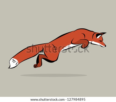 Fox Outline Drawing | Free download on ClipArtMag