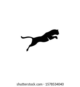 Jumping Jaguar Logo Icon Vector Stock Vector (Royalty Free) 1578534040 ...