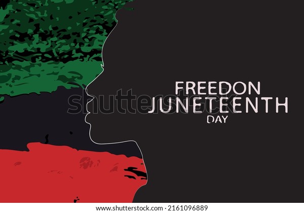 Juneteenth Independence Day Freedom Emancipation Day 库存矢量图（免版税 ...