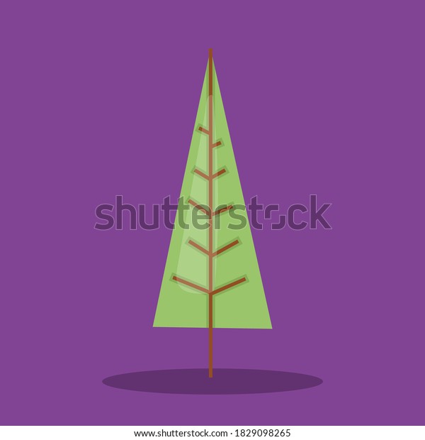 Jungle Tree Design Vector Illustration Stock Vector (Royalty Free ...
