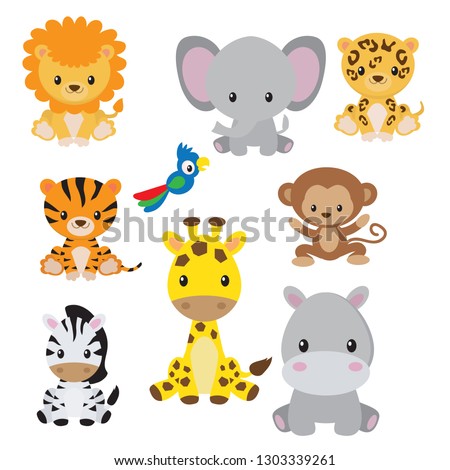 Cute Wild Animal Clipart | Free download on ClipArtMag
