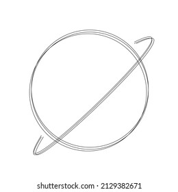 Jupiter Silhouette On White Background Vector Stock Vector (Royalty ...