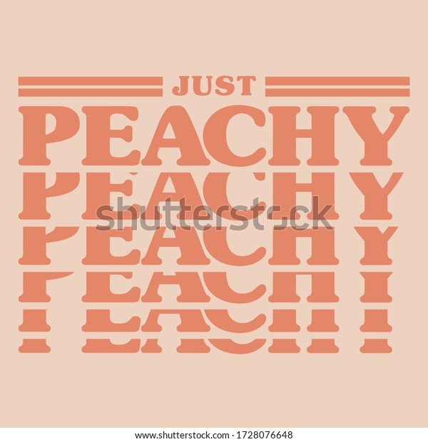 2,771 Peach Typography Images, Stock Photos & Vectors | Shutterstock