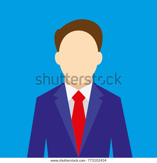 Just Simple Business Man Stock Vector (Royalty Free) 773102434 ...