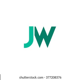Jw Logo Stock Vector (Royalty Free) 377208376 | Shutterstock