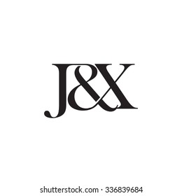 Jx Initial Logo Ampersand Monogram Logo Stock Vector (Royalty Free ...