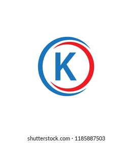 K Company Logo Vector Template Design Stock Vector (Royalty Free) 1185887503 | Shutterstock