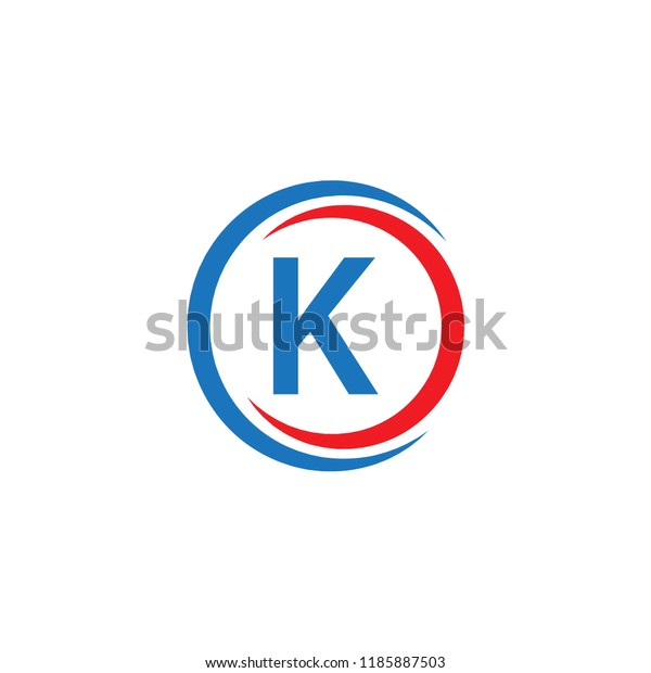 K Company Logo Vector Template Design Stock Vector (Royalty Free ...