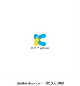 K Design Logo Icon Apps Brochure Stock Vector (Royalty Free) 1010085988 ...