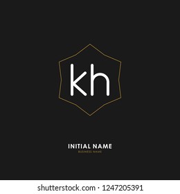 H R Hr Initial Logo Letter Stock Vector (Royalty Free) 1245631363 ...