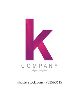 K Letter Logo Template Stock Vector (Royalty Free) 731563615 | Shutterstock